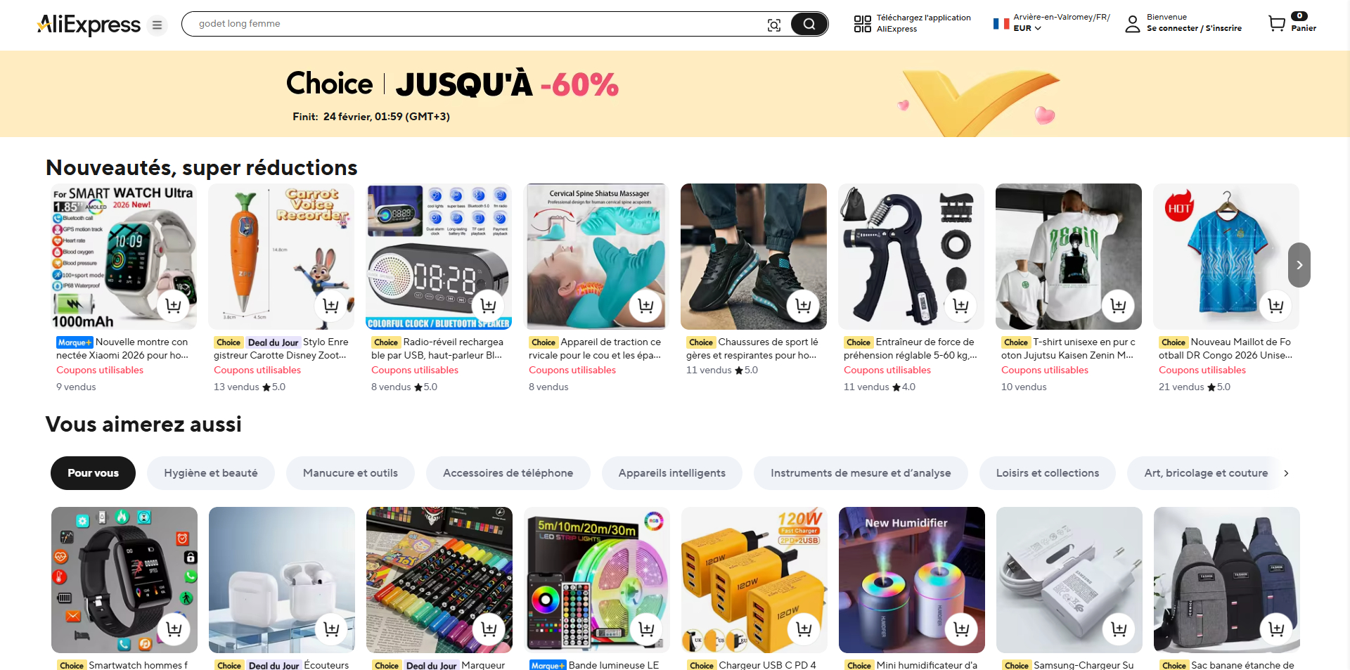 Codes promo Aliexpress | Jusqu’à 5€ – Offres vérifiées mai 2026