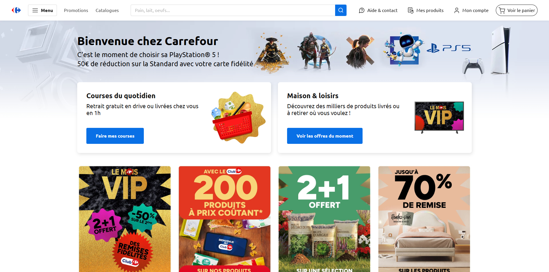 Codes promo Carrefour | Jusqu’à 20€ – Offres vérifiées juin 2026