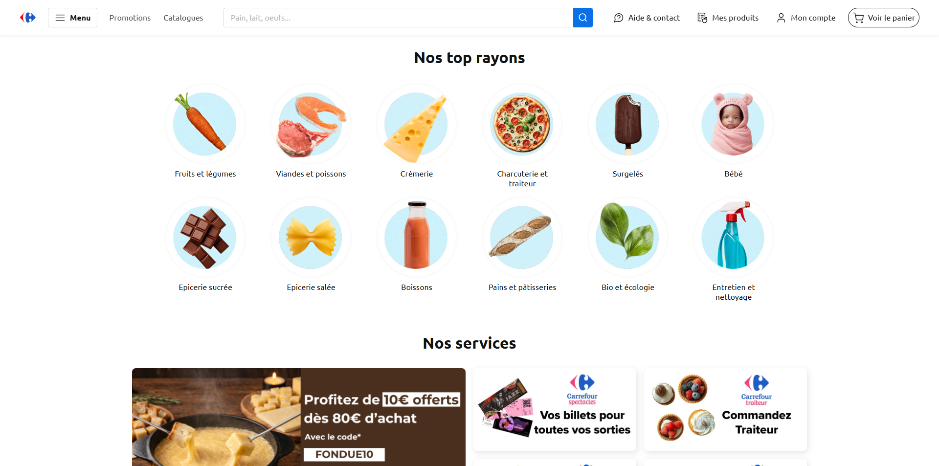Codes promo Carrefour | Jusqu’à 20€ – Offres vérifiées juin 2026