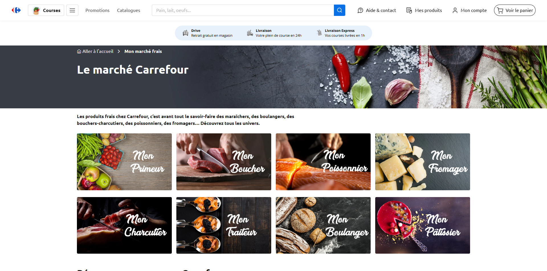 Codes promo Carrefour | Jusqu’à 20€ – Offres vérifiées juin 2026
