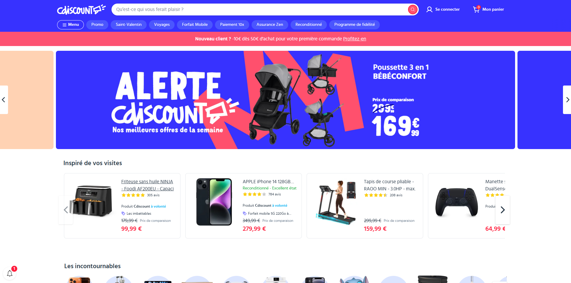 Codes promo Cdiscount | Jusqu’à 40€ – Offres vérifiées juin 2026