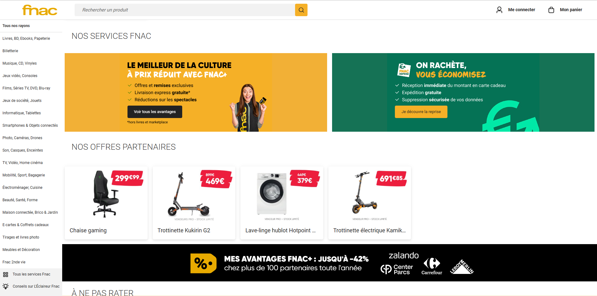 Codes promo Fnac | Jusqu’à 10£ – Offres vérifiées mai 2026