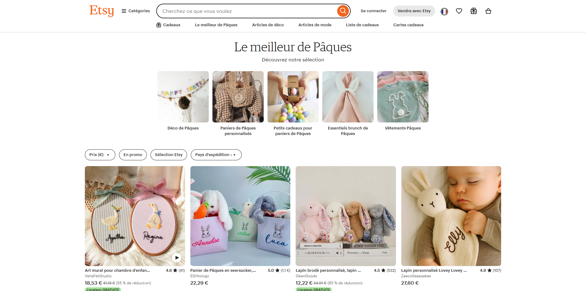Codes promo Etsy | Jusqu’à 50 % – Offres vérifiées juin 2026