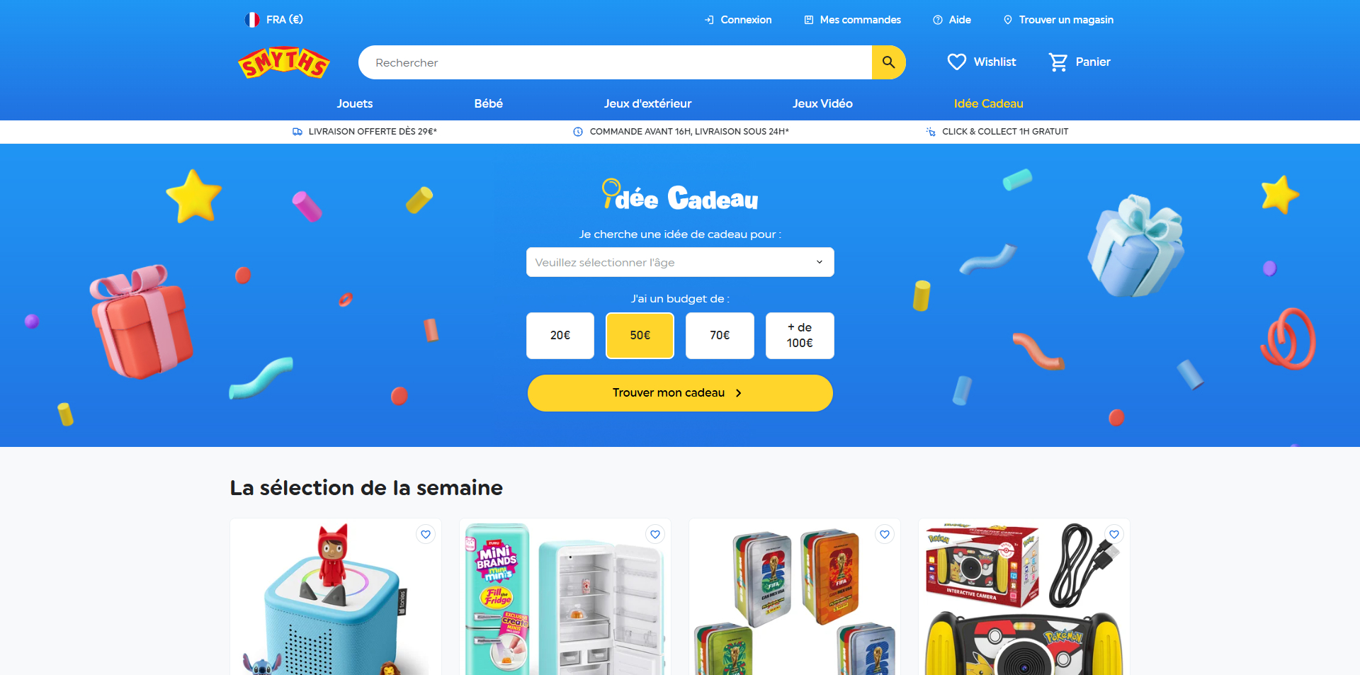 Codes promo Smyths Toys | Jusqu’à 29€ – Offres vérifiées mai 2026