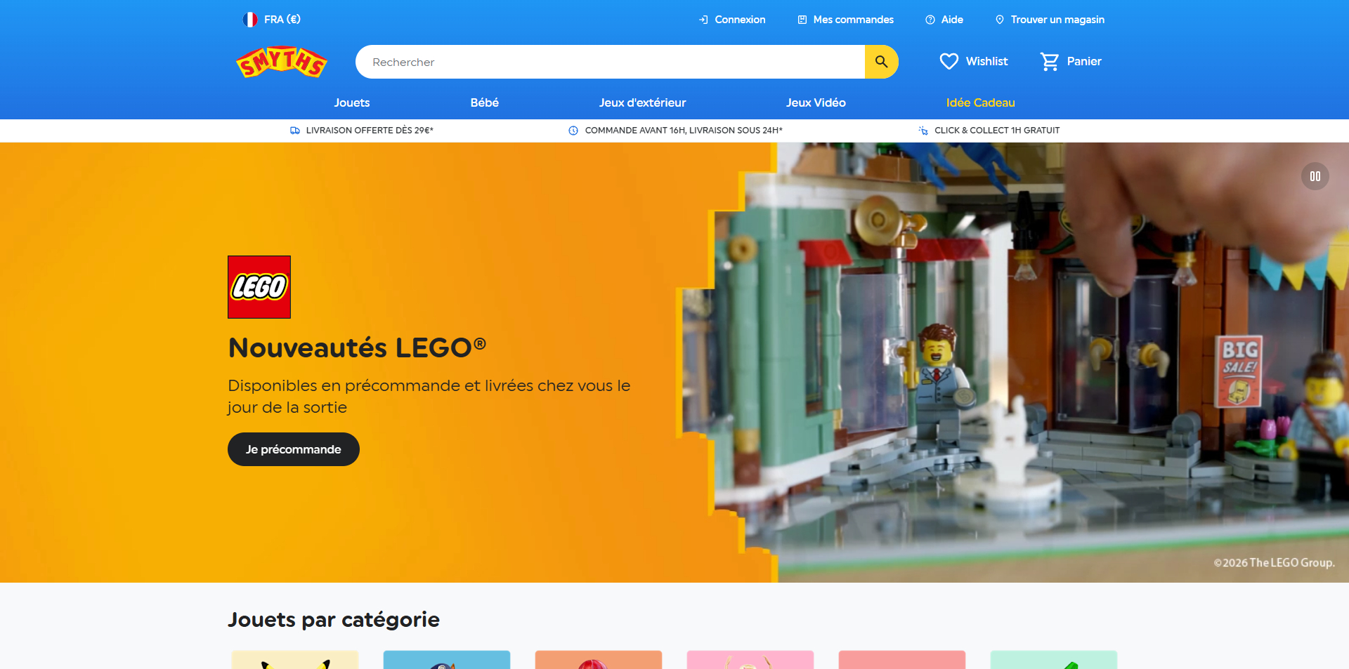Codes promo Smyths Toys | Jusqu’à 29€ – Offres vérifiées mai 2026
