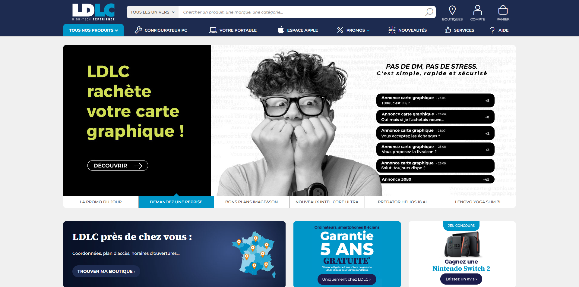 Codes promo LDLC | Jusqu’à 100€ – Offres vérifiées mai 2026