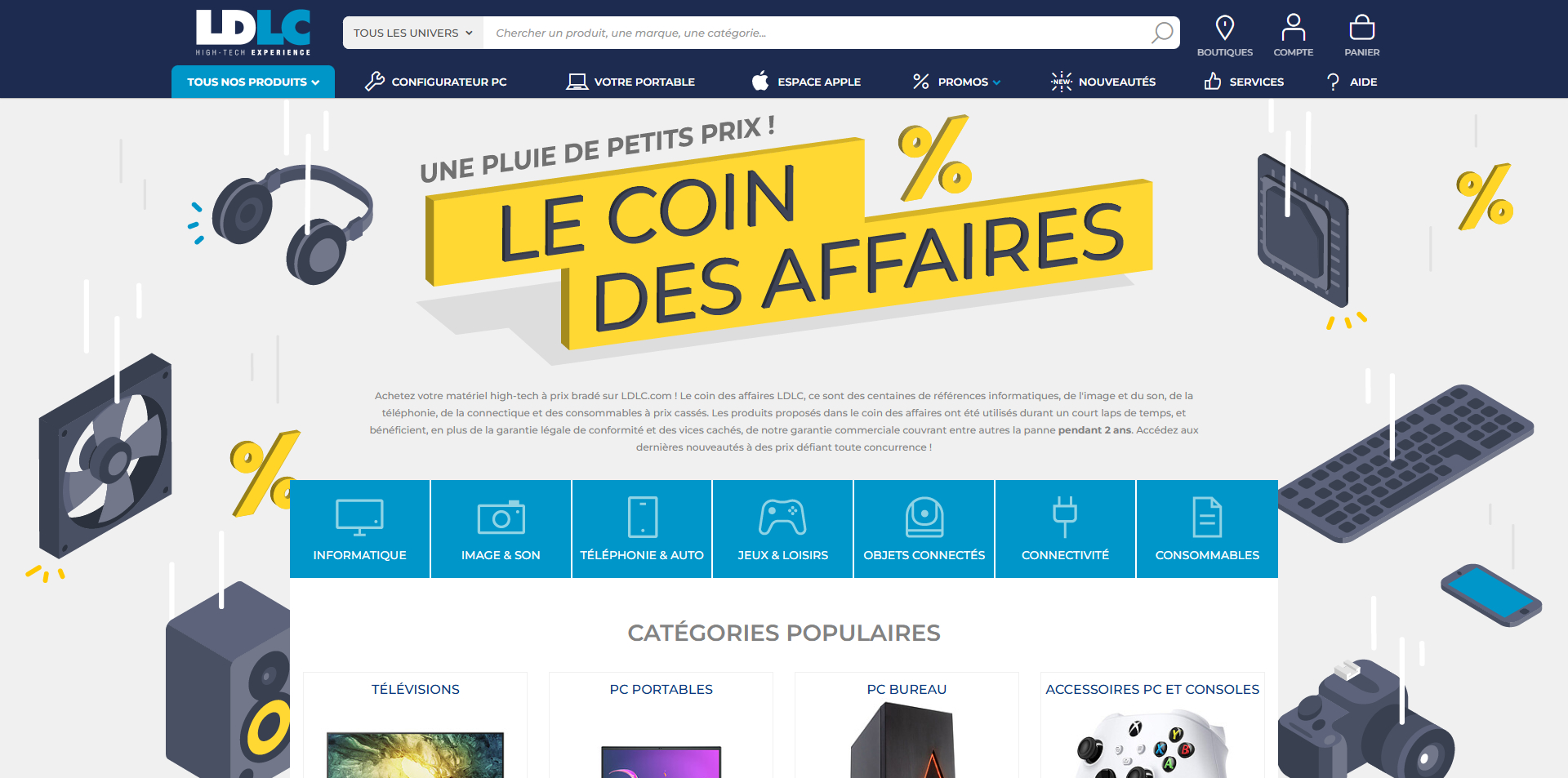 Codes promo LDLC | Jusqu’à 100€ – Offres vérifiées mai 2026
