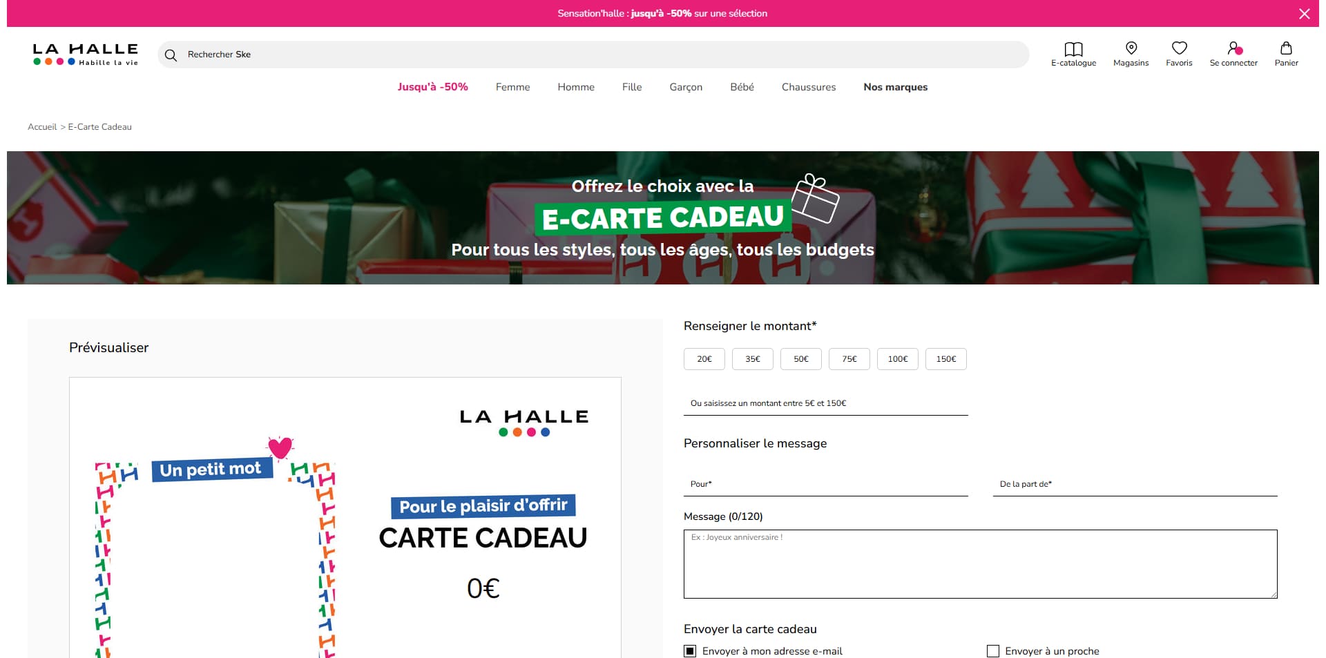 Code Promo La Halle Premiere Commande