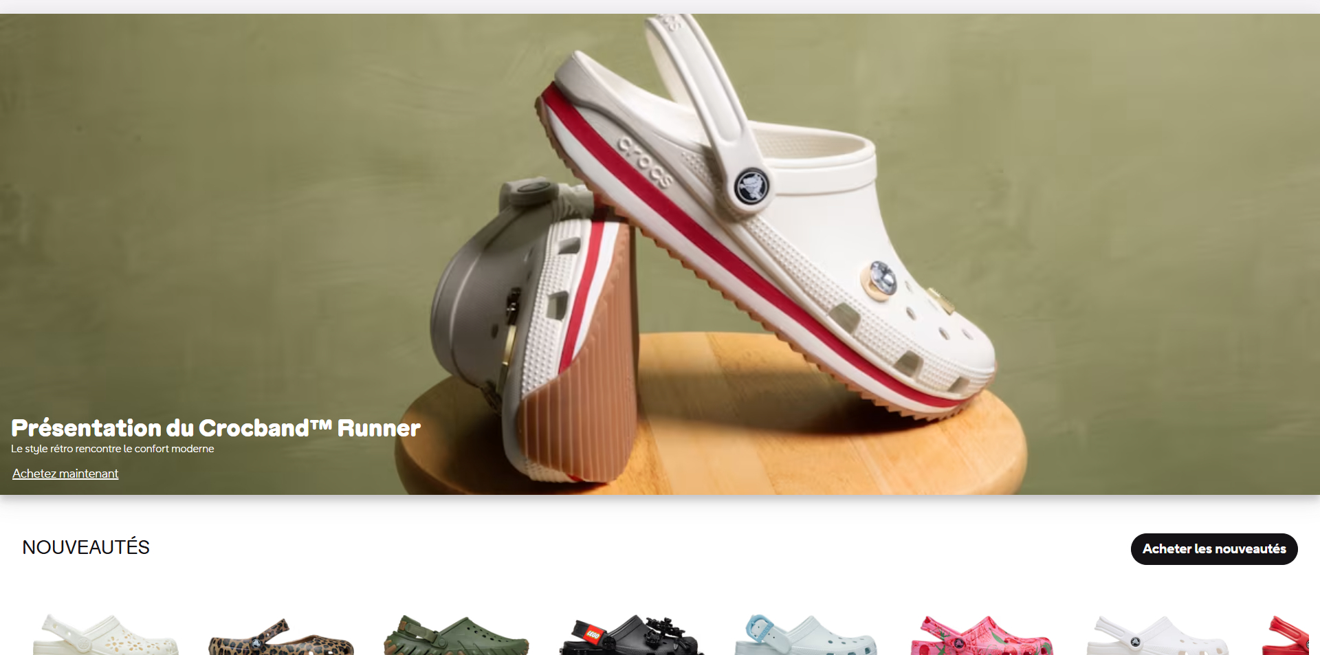 Codes promo Crocs | Jusqu’à 35€ – Offres vérifiées juin 2026