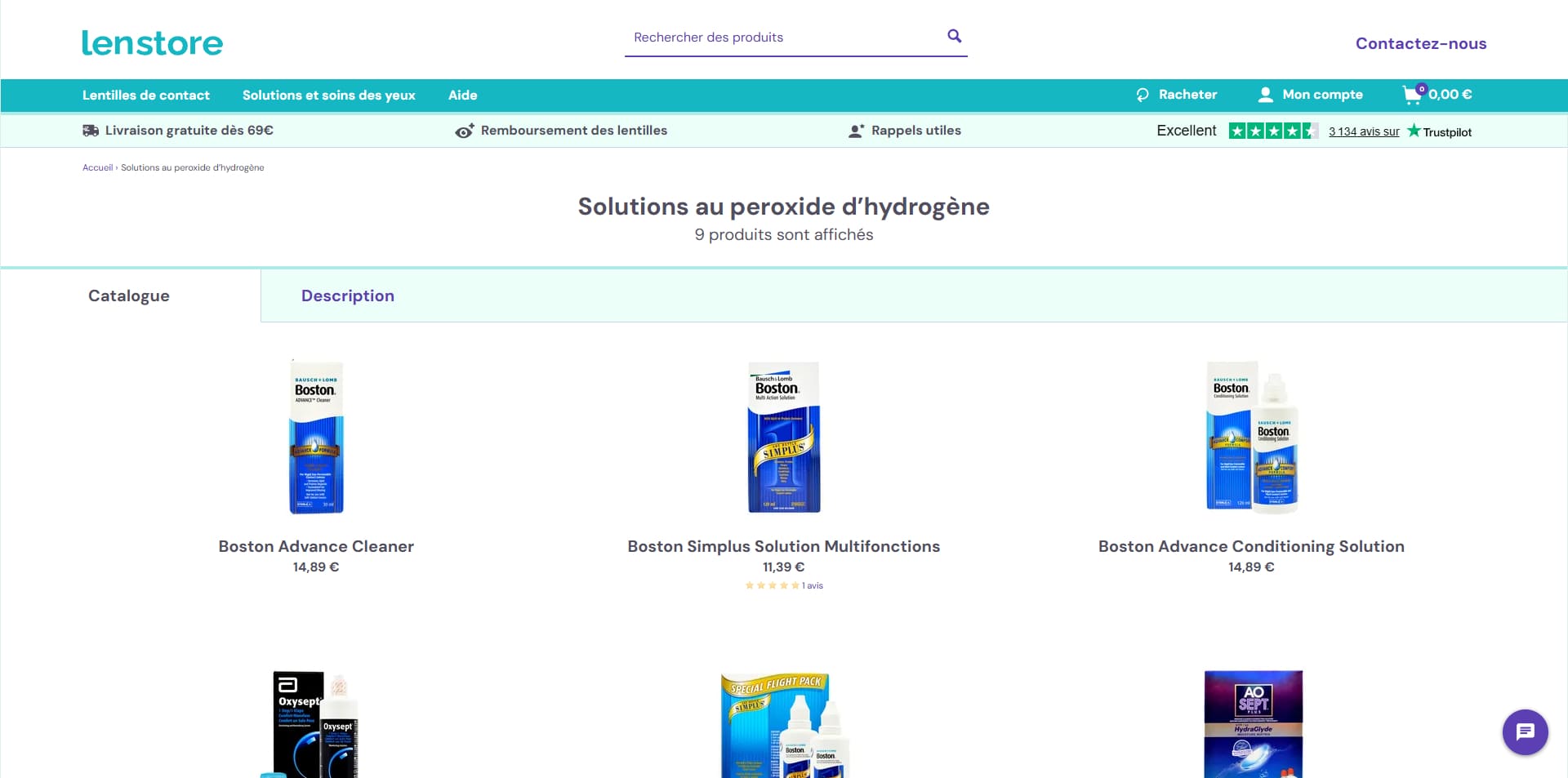 Codes promo Lenstore | Jusqu’à 69€ – Offres vérifiées mai 2026