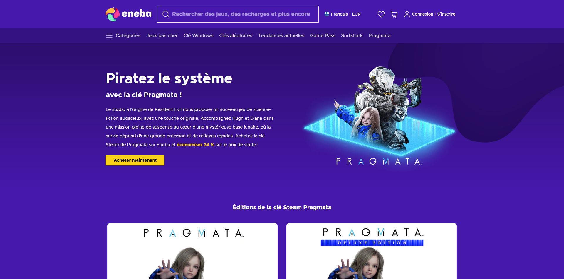 Codes promo Eneba | Jusqu’à 10€ – Offres vérifiées mai 2026