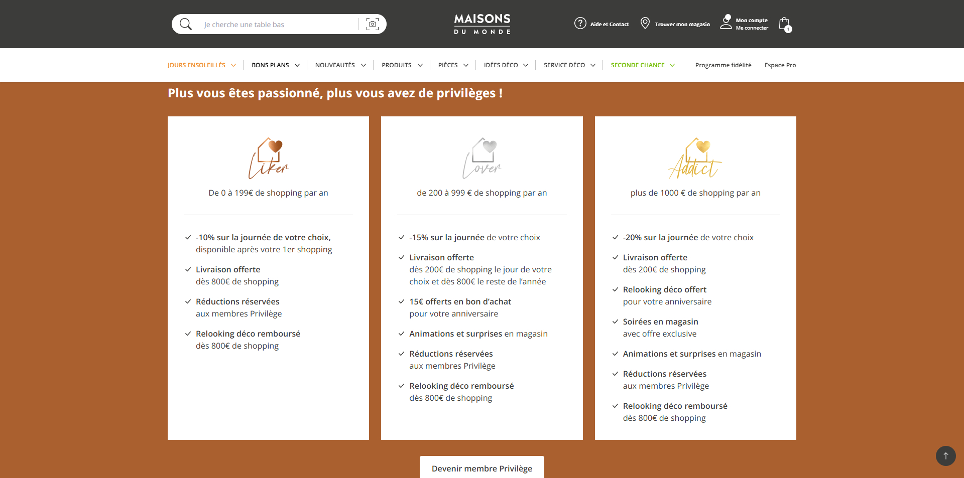 Codes promo Maisons du monde | Jusqu’à 800€ – Offres vérifiées juin 2026